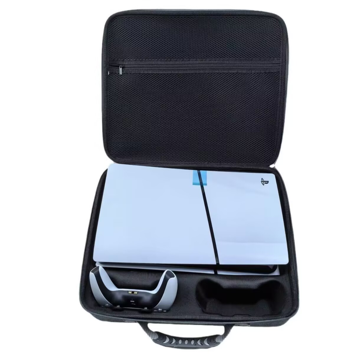 Carrying Case Compatible for PS5 SLIM Dustproof Protective Shoulder Bag ...