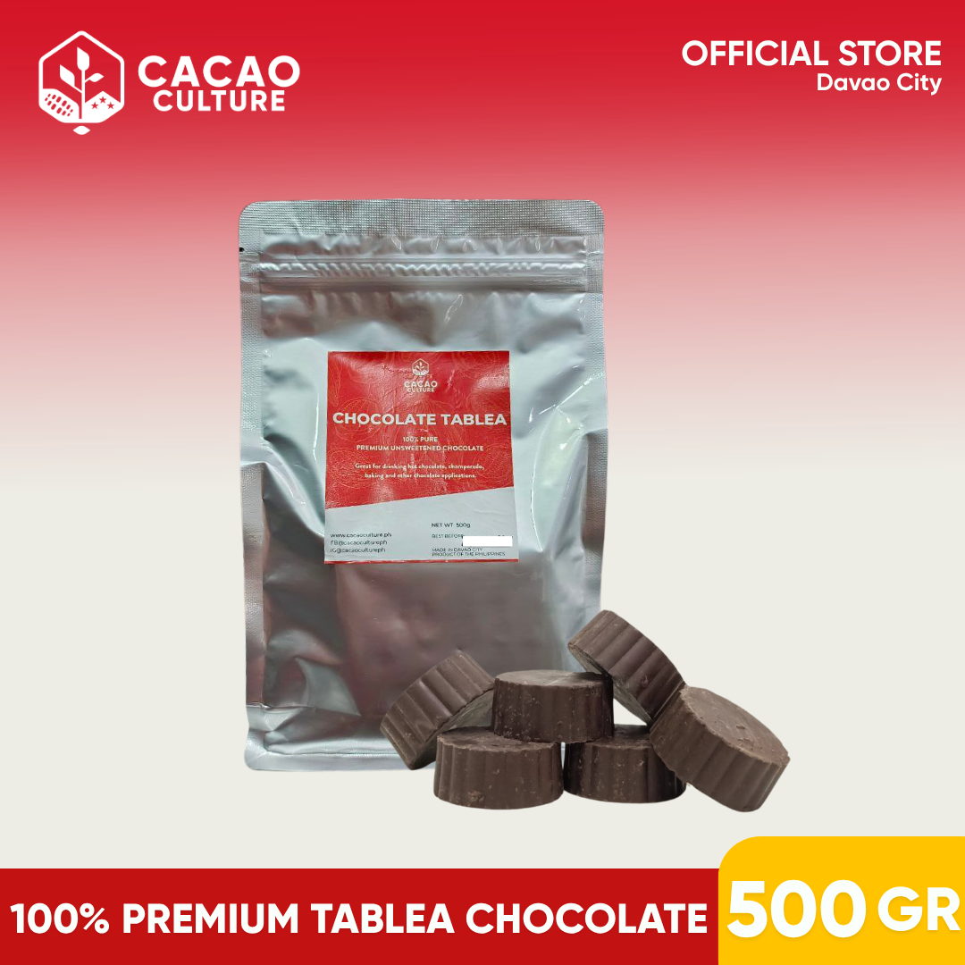 Cacao Culture - Premium Chocolate Tablea (100% Pure) - 500g - Vegan ...