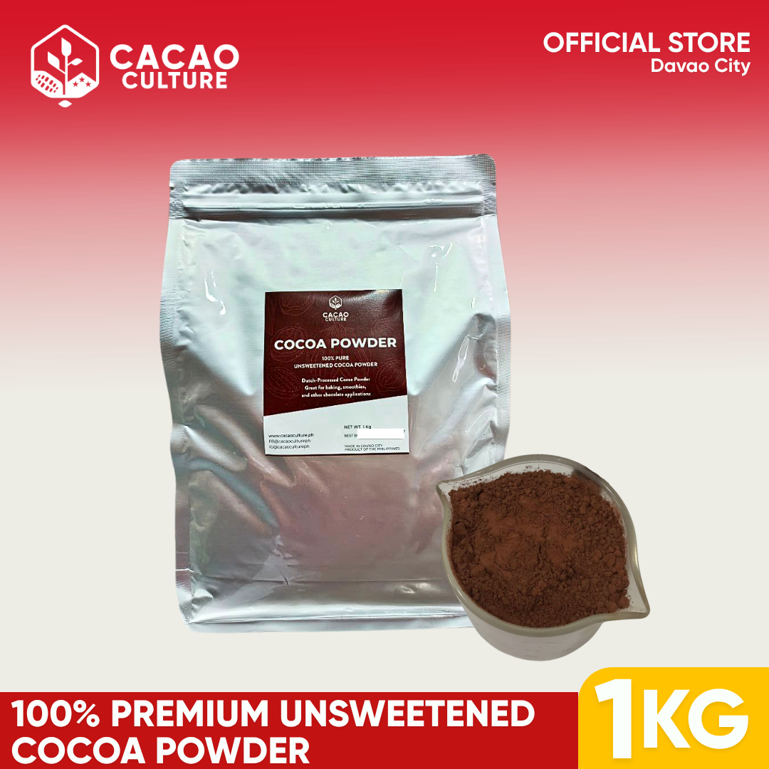 Cacao Culture 100% Pure Unsweetened Cocoa Powder 1kg – Pure Alkalized ...
