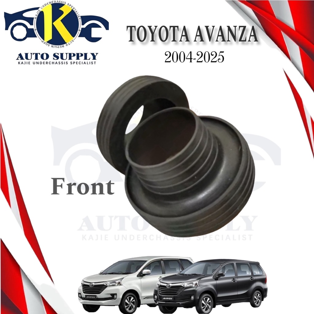 Toyota Avanza 2004-2025 Rubber Lifter Front & Rear heavy duty lifter ...