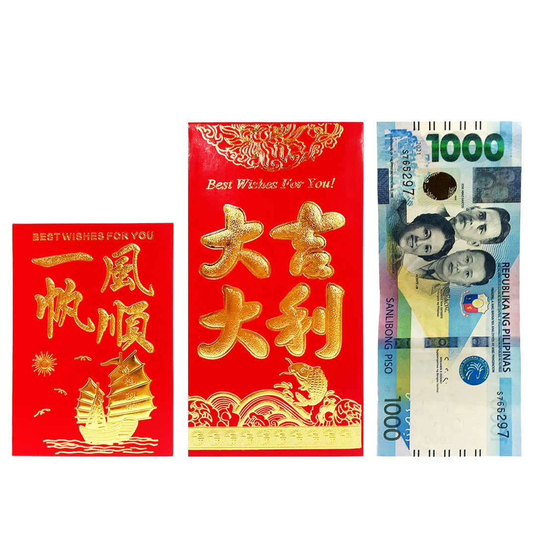 30PCS/PACK Angpao Red Packet Money Envelope chines red envelopes Ampao ...