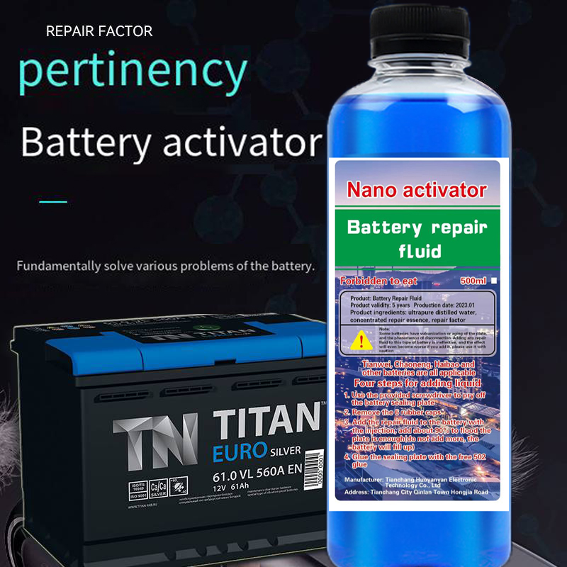 500ml Battery repair solution Battery repair fluid Battery solution ...