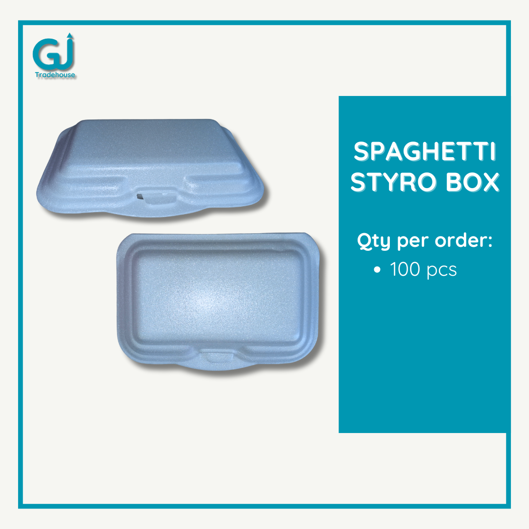 100 pieces spaghetti 88 styro box disposable food grade durable ...