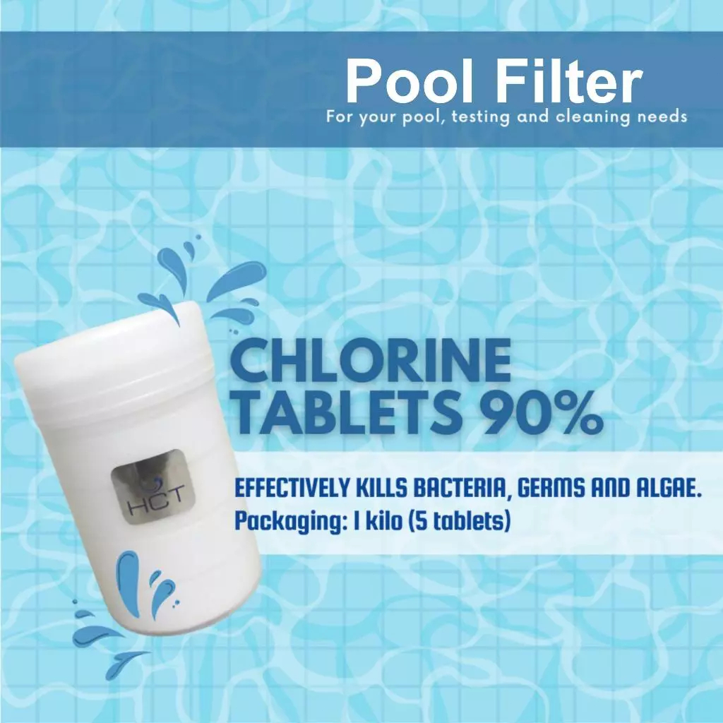1 PACK Chlorine Tablets for Swimming Pool Slow Dissolving TICA TCCA ...
