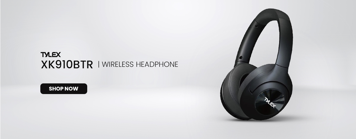 TYLEX XK-910BTR Wireless Stereo Headphones With Built-In Microphone ...