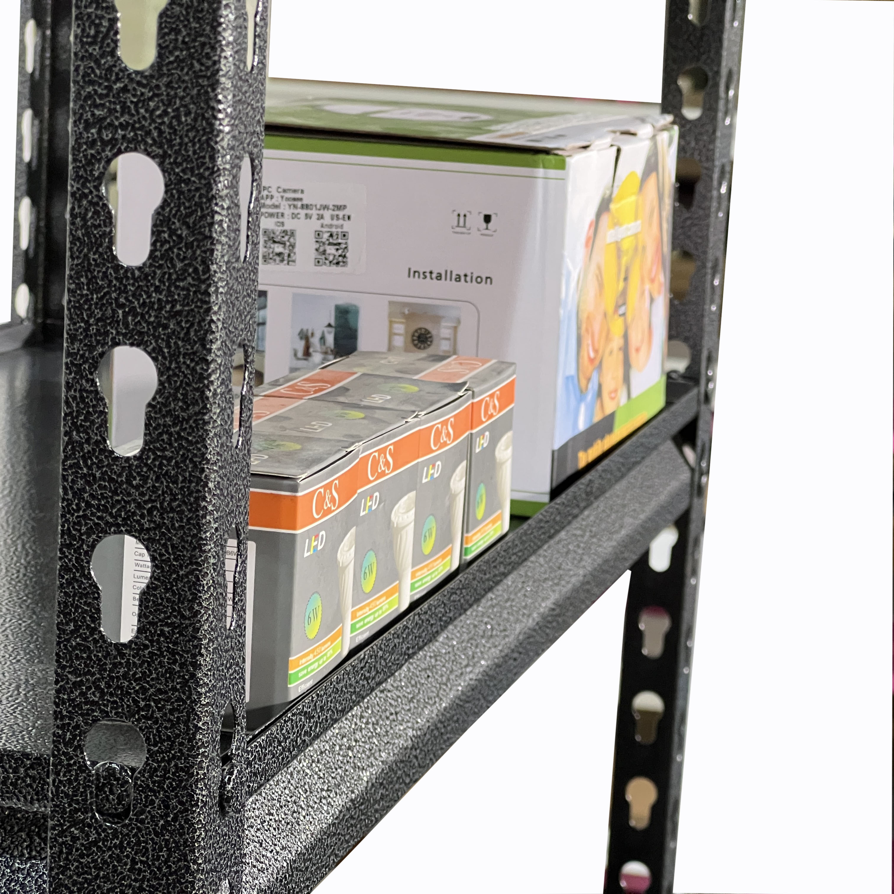 Turtle Rack Boltless Steel Rack ALL-METAL/Mdf Shelf 3/4/ 5 Layers ...