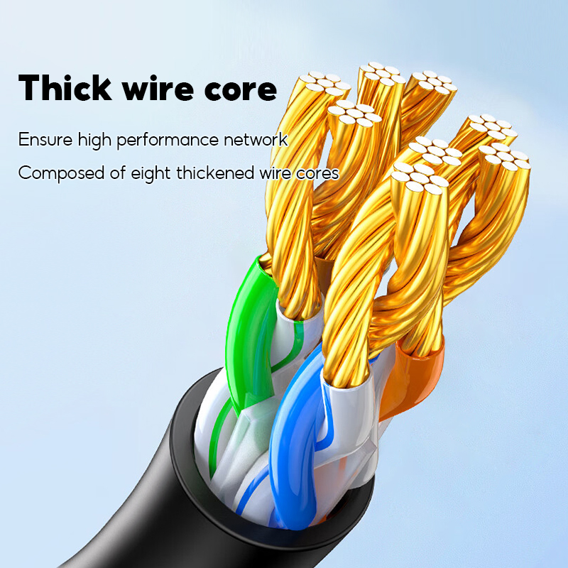 5 to 100M Gigabit UTP CAT6 Lan Cable Outdoor RJ45 Gold-Plated Ethernet ...