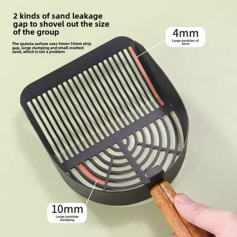 Stainless Steel Cat Litter Scoop Durable Pet Cat Manure Shovel Non ...