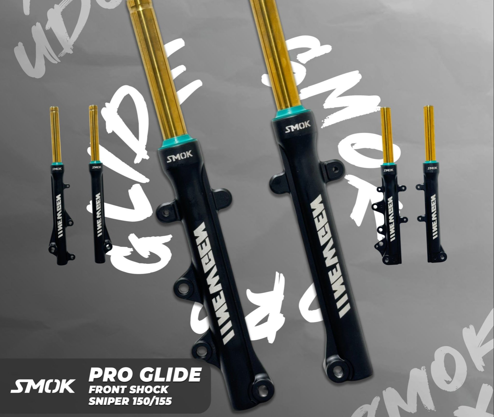 MIOLS1 BRAND NEW SMOK PRO GLIDE FRONT SHOCK ASSEMBLY Winner X/Wave 100 ...