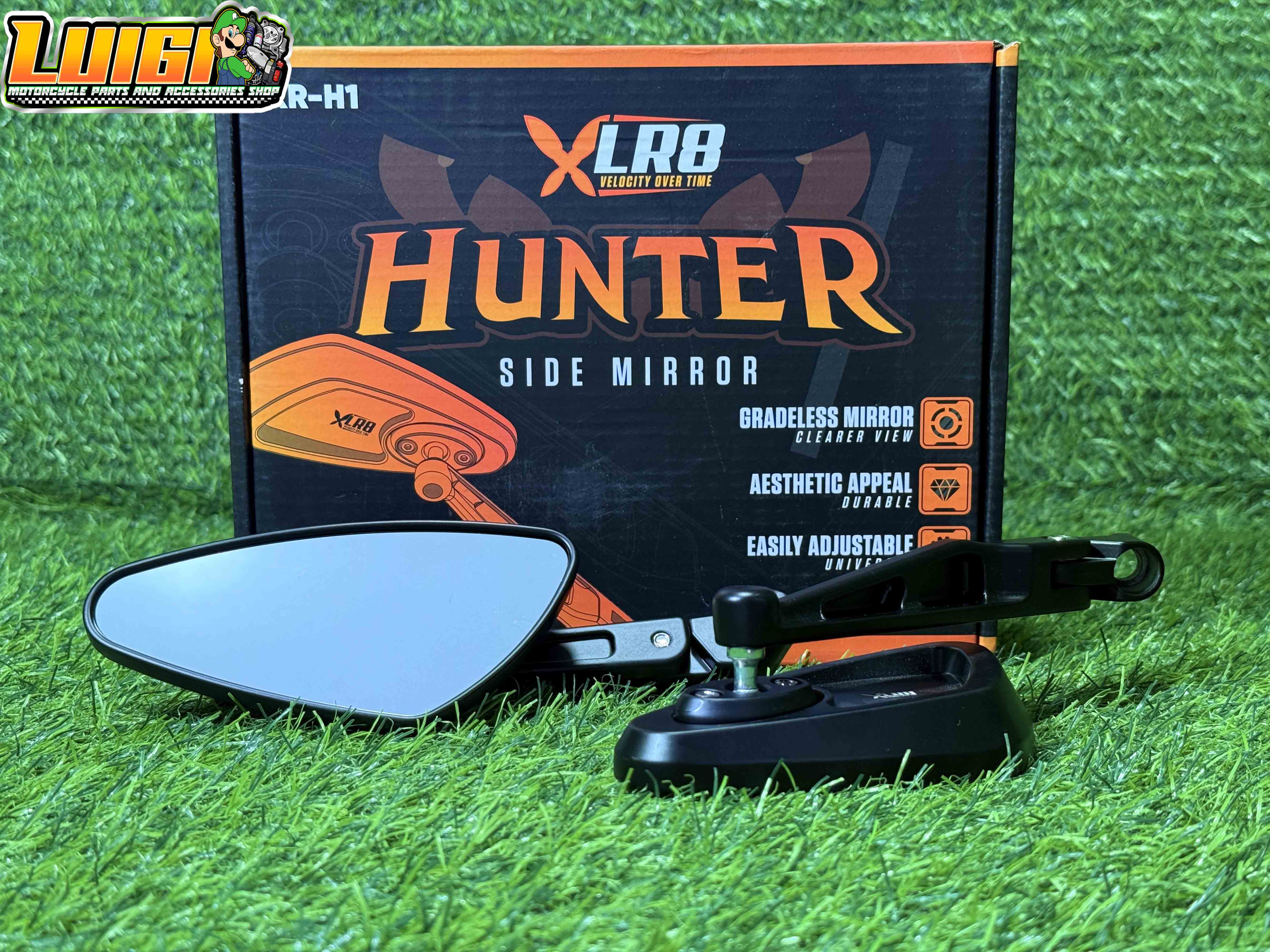 BOM RANGSIT XLR8 SIDE MIRROR HUNTER / TACTICAL / VALKYRIE UNIVERSAL 100 ...