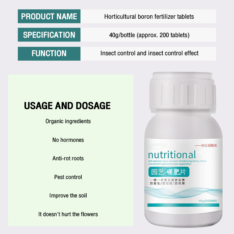 Horticultural insect repellent tablets, potted plant root rot ...