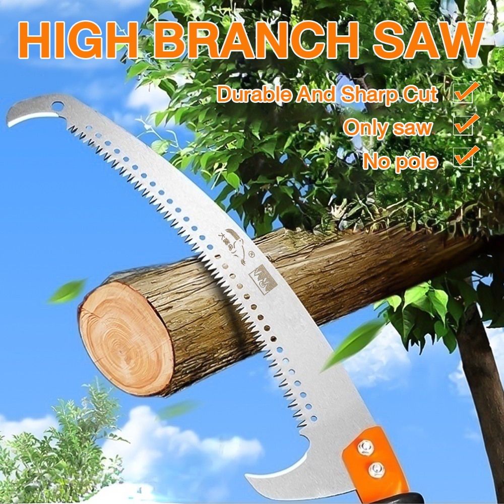 High branch Saw 3/4/5/6/7M Pole Saw For Tree Trimming Telescoping ...
