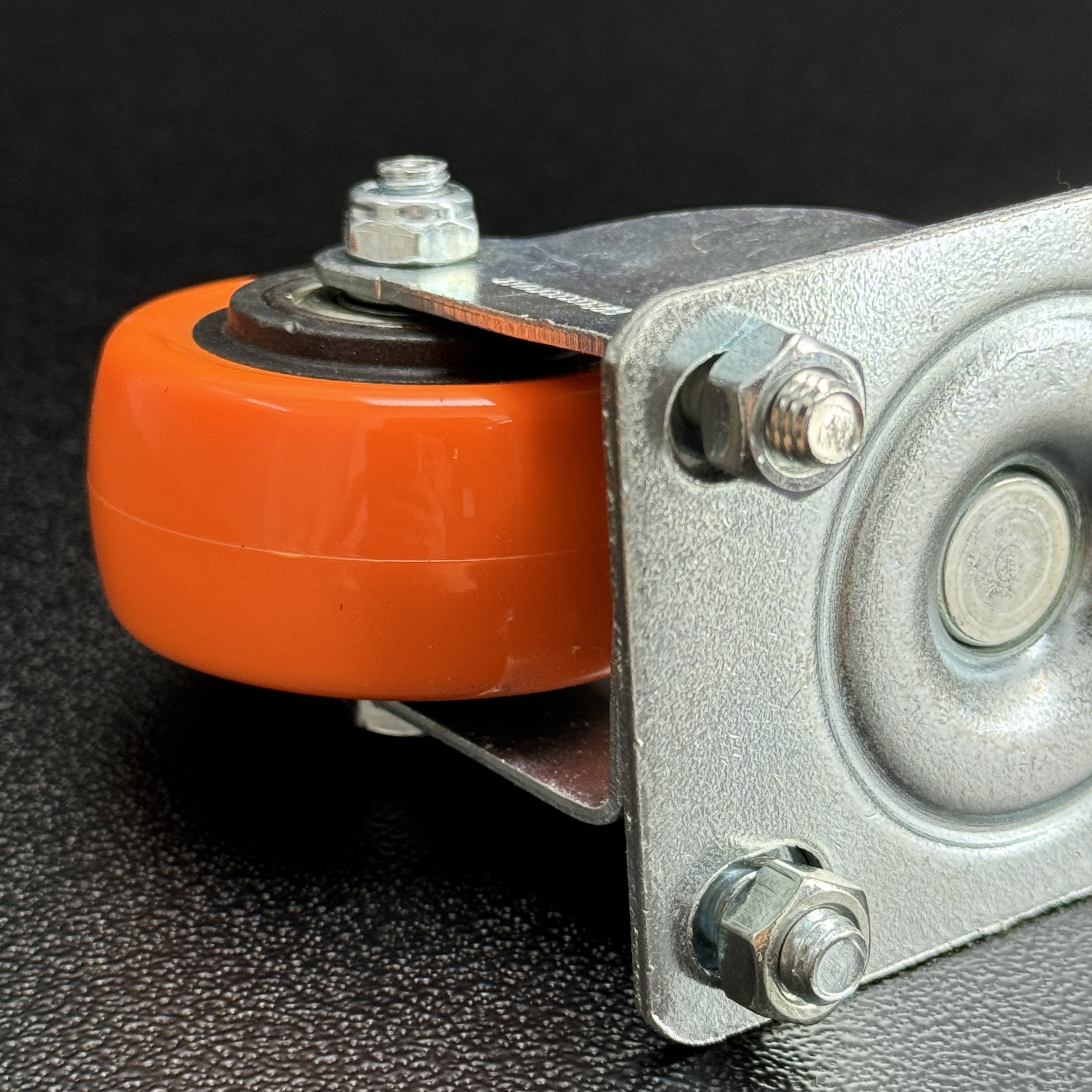 Heavy Duty PU Caster Wheel 2/3/4/5-inches Swivel, Swivel w/ Brake and ...