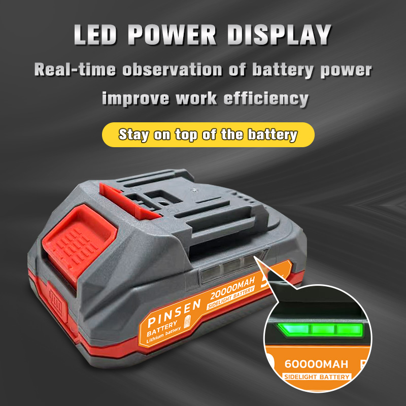 PINSEN Makita 10C power cell lithium battery, long battery life, strong ...