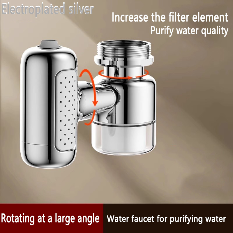 The new mechanical arm faucet extender can rotate four levels for ...