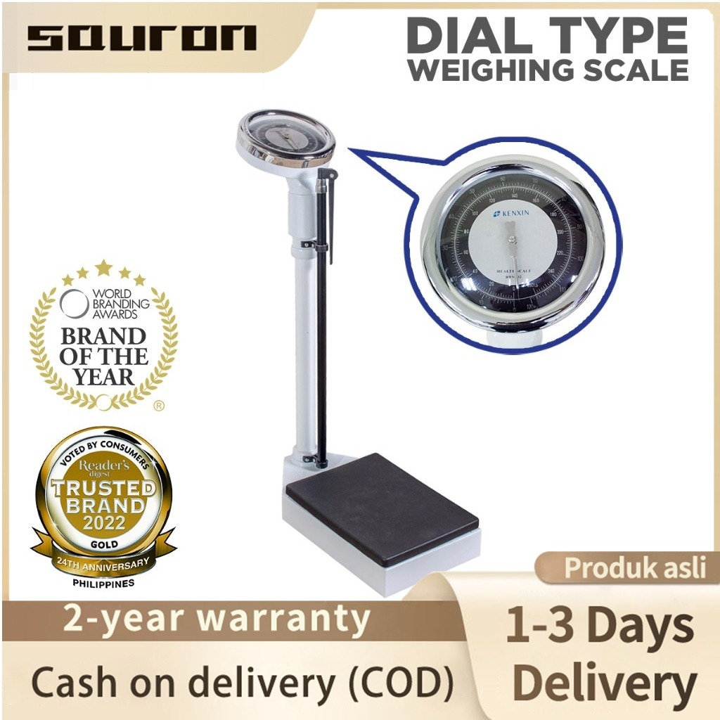 Weighing Scale mechanical dial Weighing Scale with Height Measurement ...