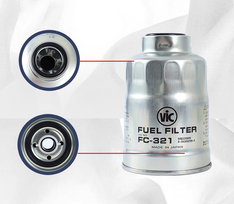 Vic Fuel Filter FC-321 Oil Filter For MitsubishiL300/Isuzu/Hyundai ...