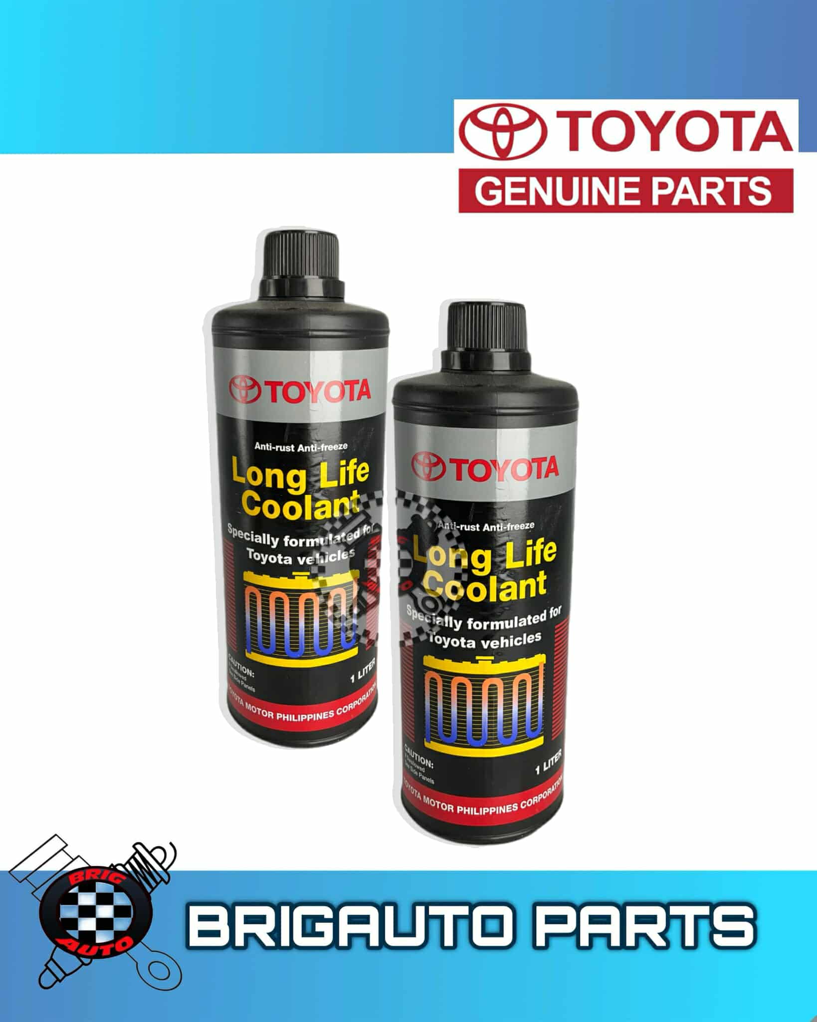 Toyota Long Life Coolant Concentrate 1 Liter | Shopee Philippines