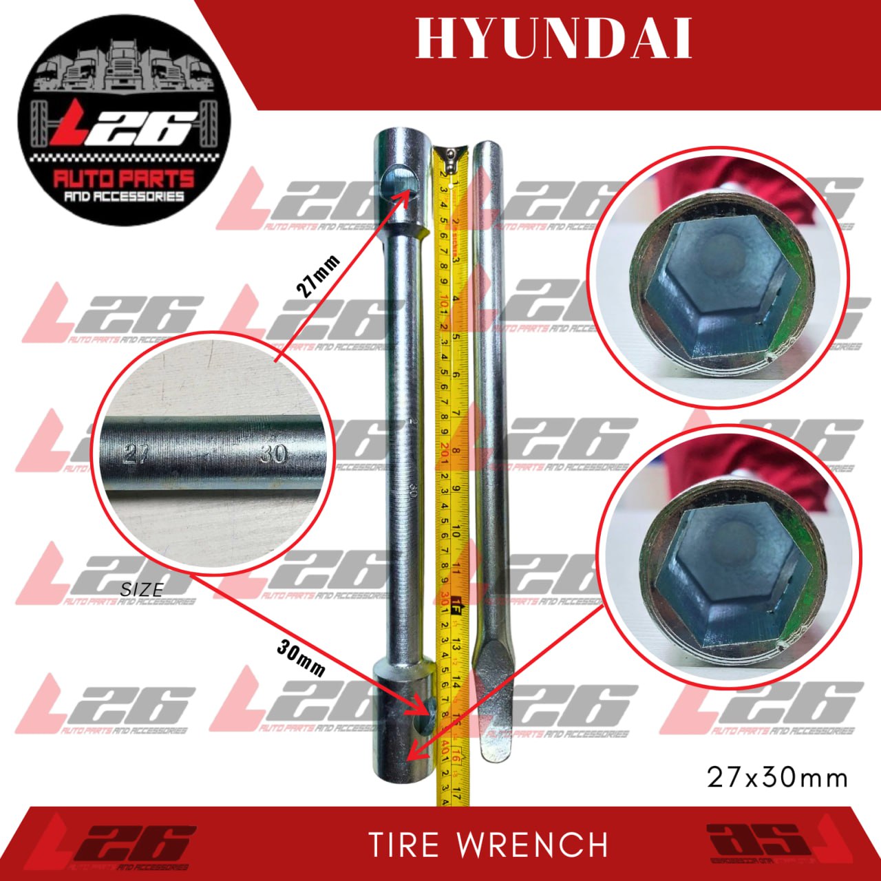 TRUCK TIRE WRENCH SIZES AVAILABLE 21x38 23x26 23x27 27x30 17x35 19x41 ...