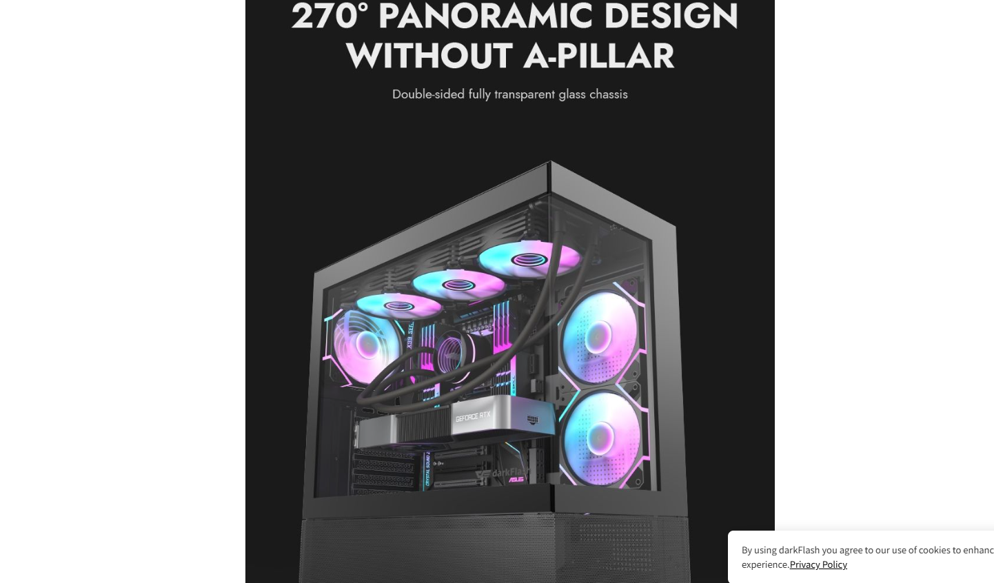 Dark Flash DS900 Air ATX PC Case Black | Shopee Philippines