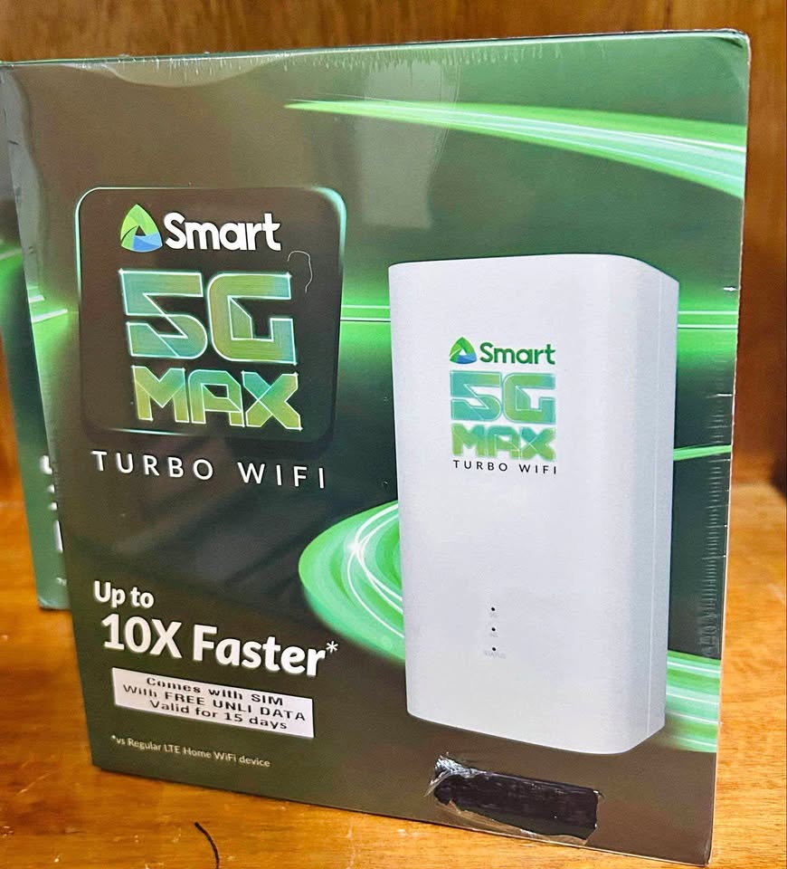 Smart 5g Max5 turbo Home WiFi 5G w/ sim | Shopee Philippines