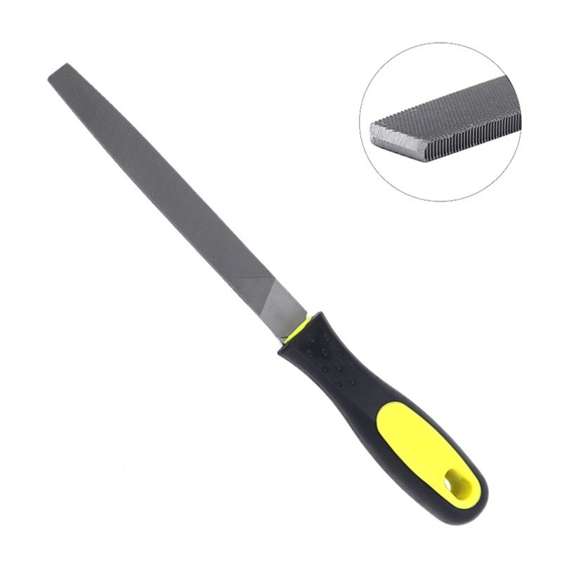 1Pc Woodworking File – Flat, Half Round, Round, Triangle, Square (T12 ...
