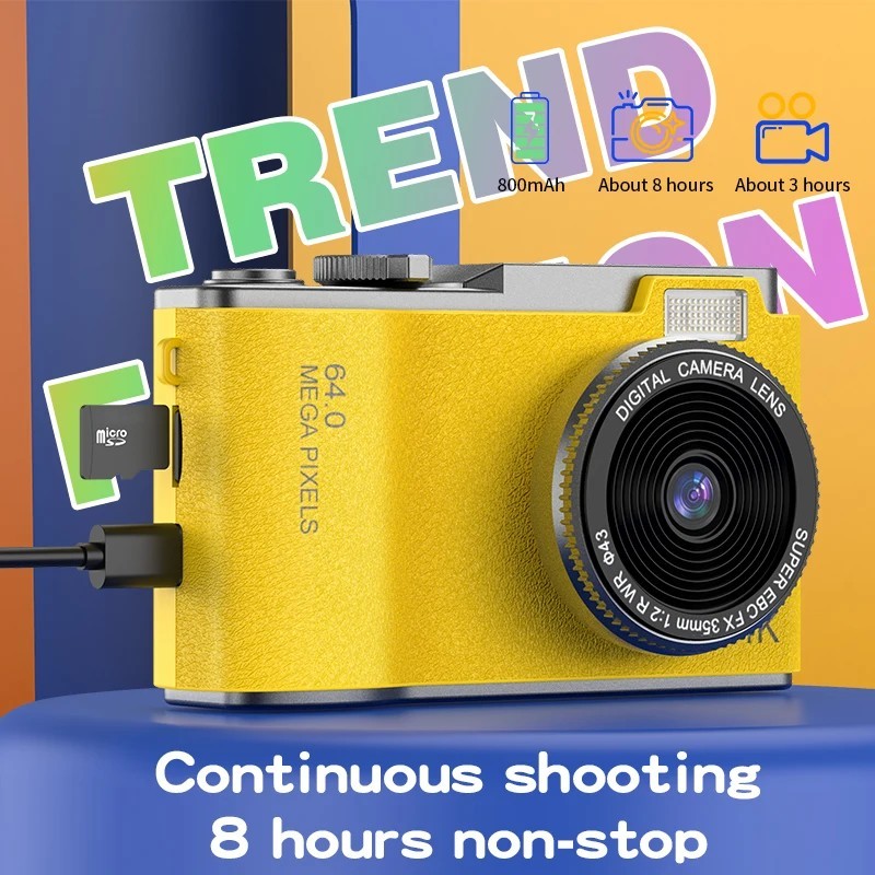 4K Digital Camera For Photography 50 Milion HD Pixels Video CCD Flash ...