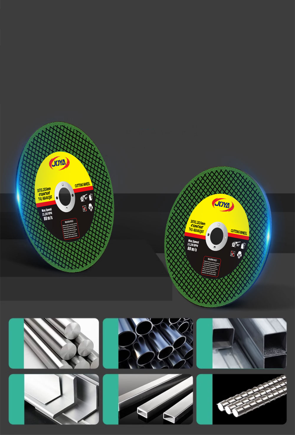 Steel Cutting Disc Cut Off Wheel For Metal lron Stainless Steel ...