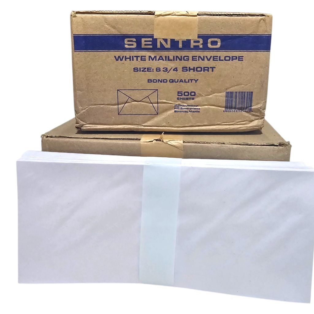 Sobre White Mailing Envelope 50 Sheets | Shopee Philippines