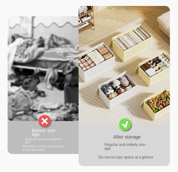 ins style folding storage box/sundry storage box/combinable storage box ...