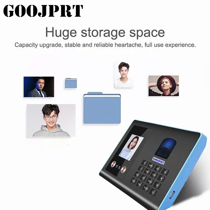 Face Recognition Attendance Biometric Fingerprint Scanner Absence Machine Time Cards | Shopee ...