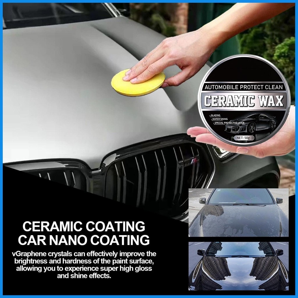 Car Polish Wax Polishing Coating Protection Wax Car Paint Wax Glossy ...