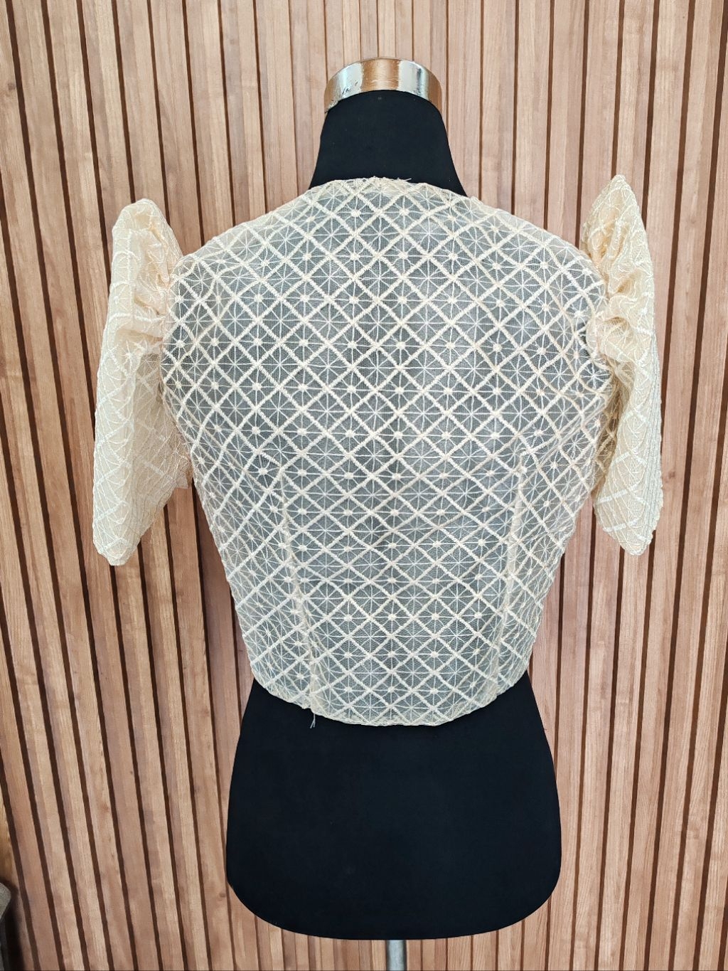 Elegant moder filipiniana, bolero full lace beige | Shopee Philippines