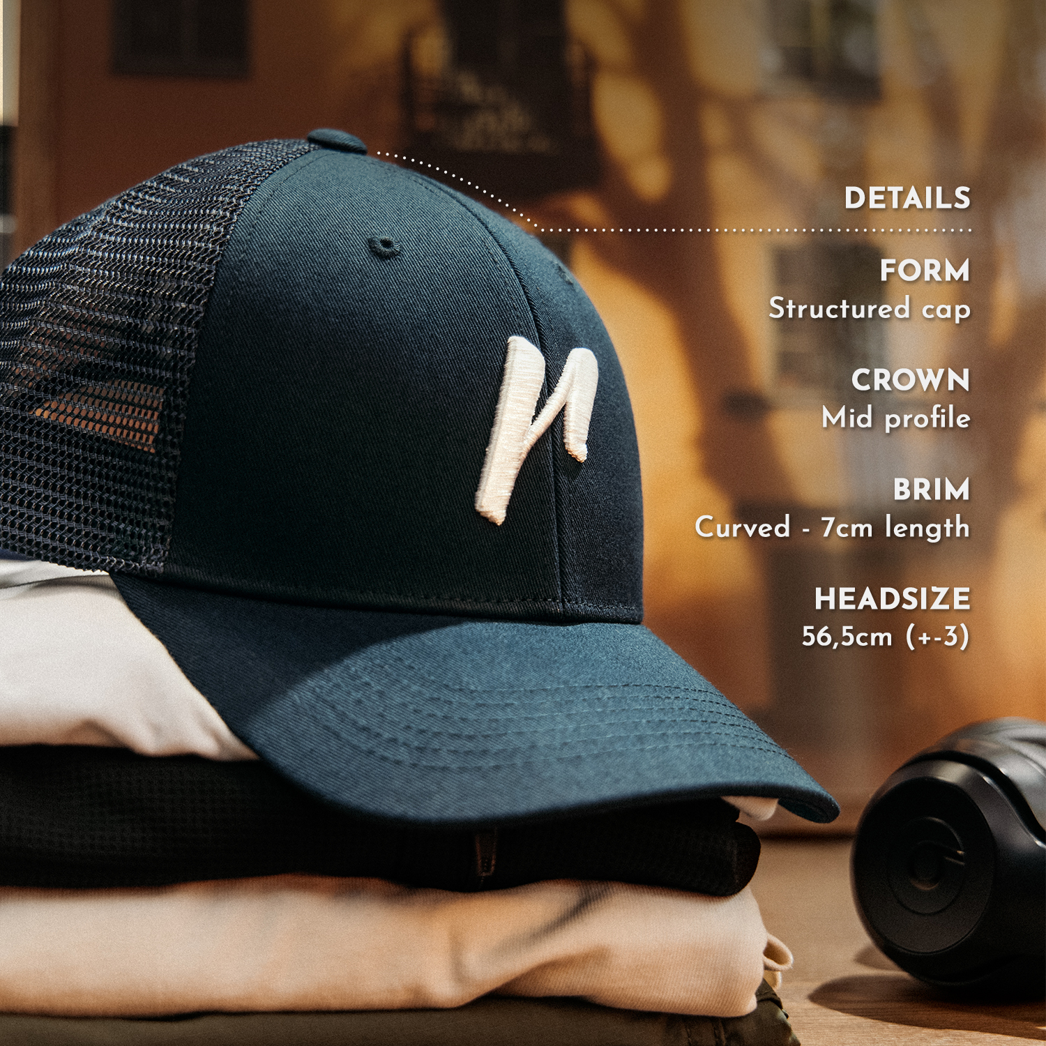 Recklesstripwear Mesh Back Cap Unisex - Cotton Khaki Fabric, Soft Mesh | Shopee Philippines