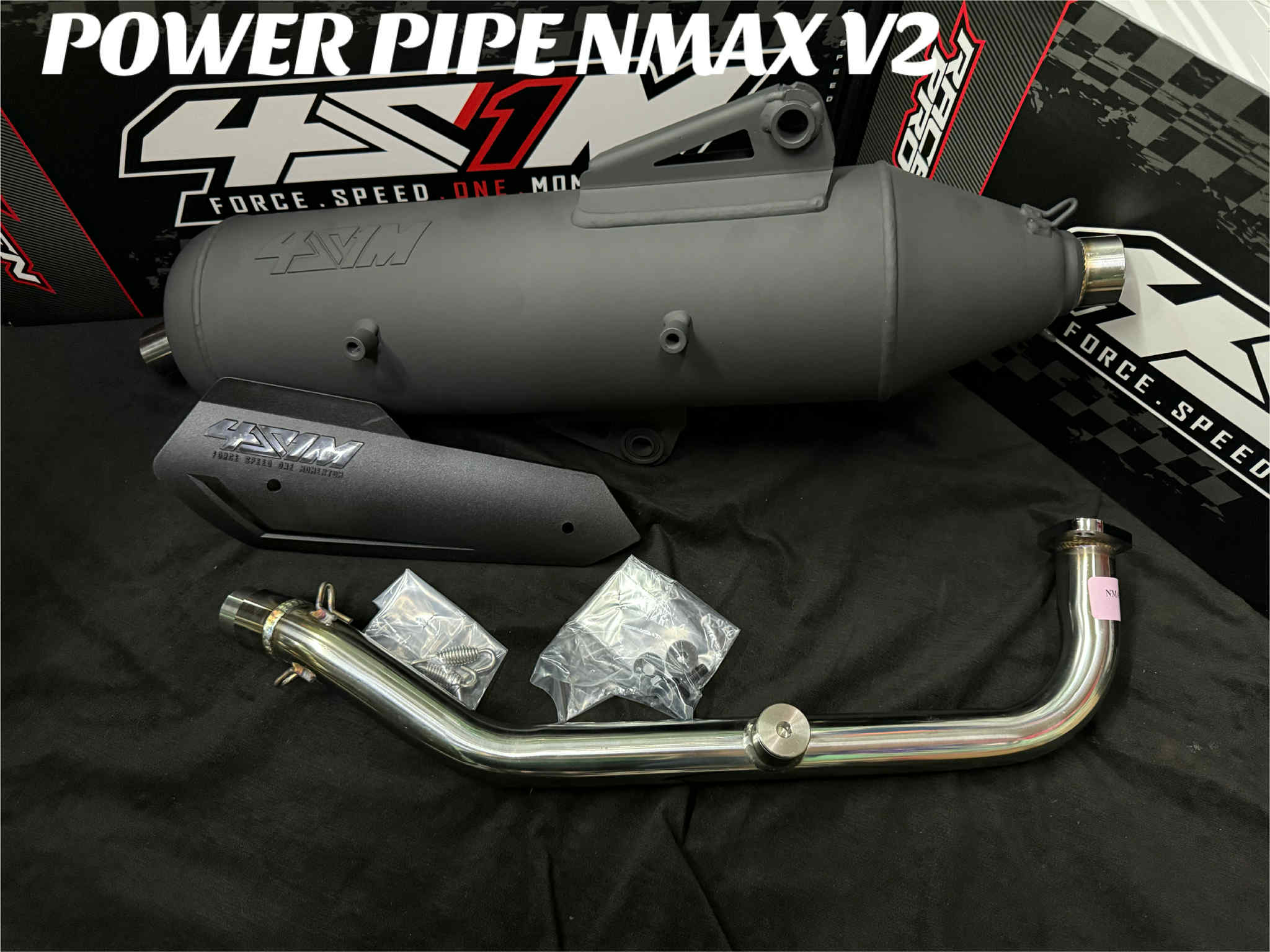 4S1M STREET CORE PIPE NMAX V2, V3 / AEROX V2 | Shopee Philippines