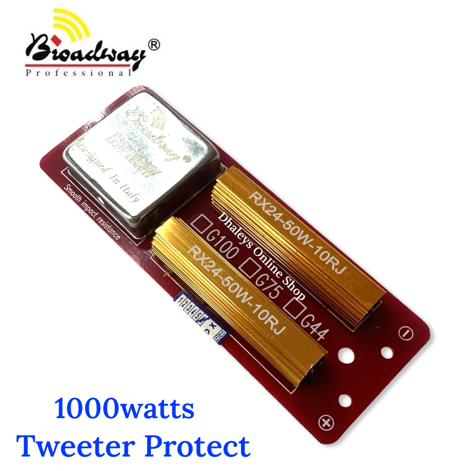 Broadway Tweeter Protect 300watts / 1000watts Tweeter Protector / High ...