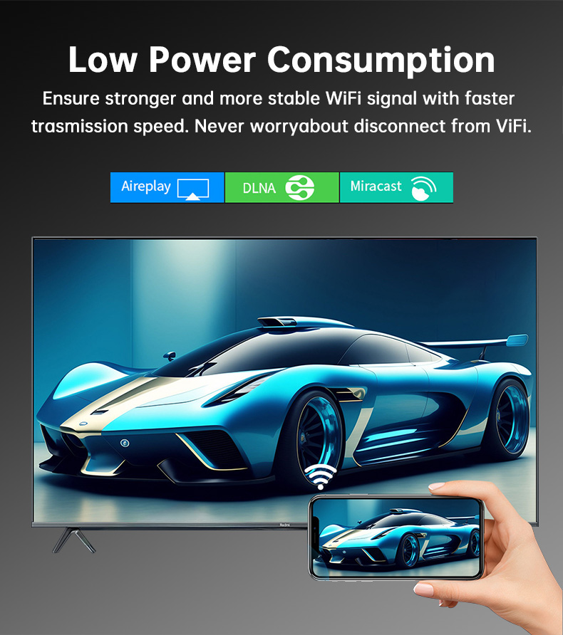 4K HD T99 TV Stick 8+128GB Android 12.1 2.4G/5G WIFI Rockchip 3228A ...