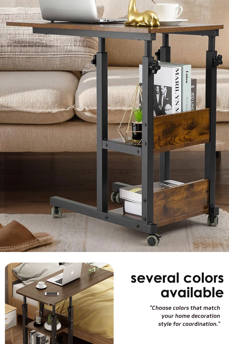 ⚡️COD⚡️Adjustable Table Laptop Table Study Table Standing Bed Side ...