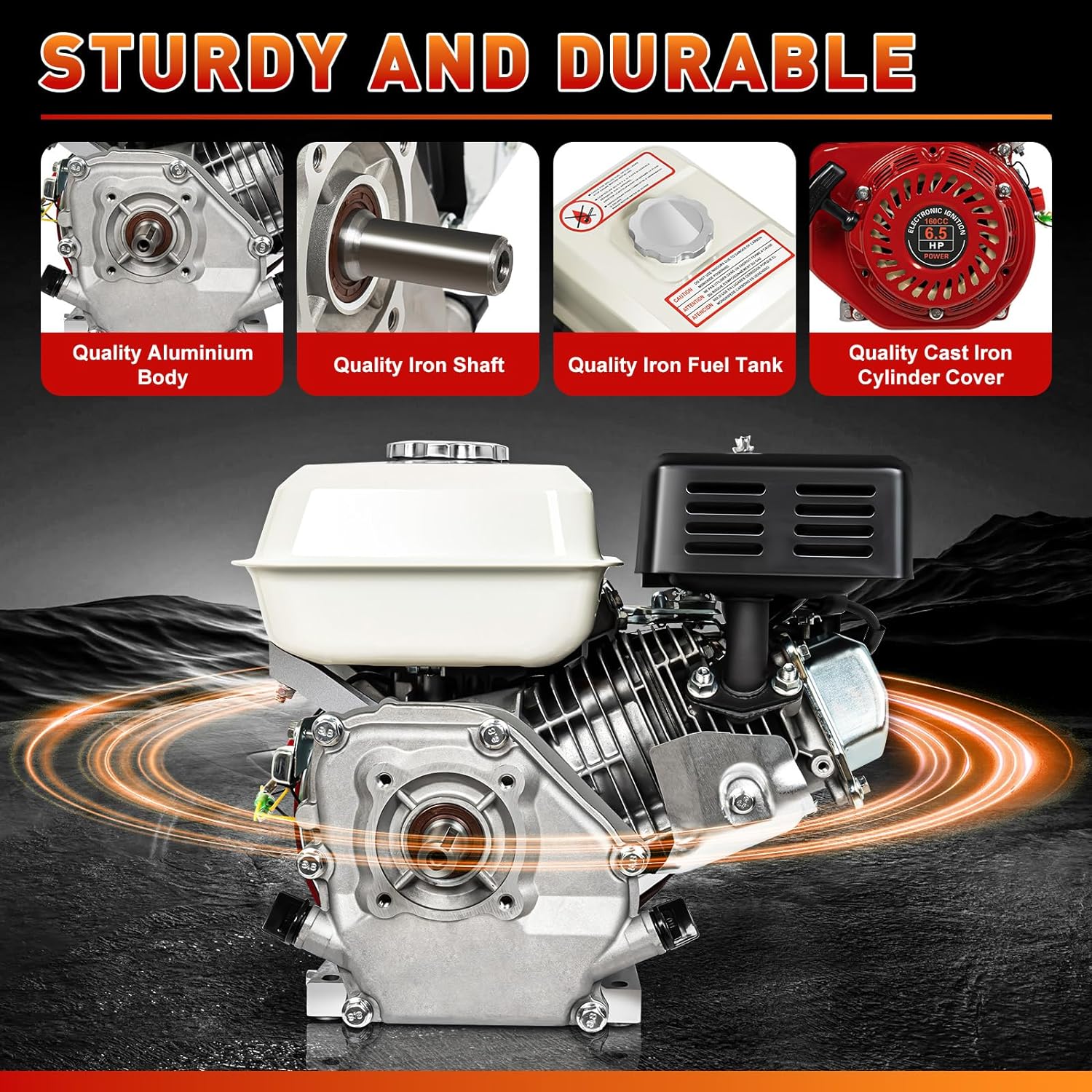 2025 4-Stroke Gasoline Engine Powered Portable Petrol Engine OHVSingle ...