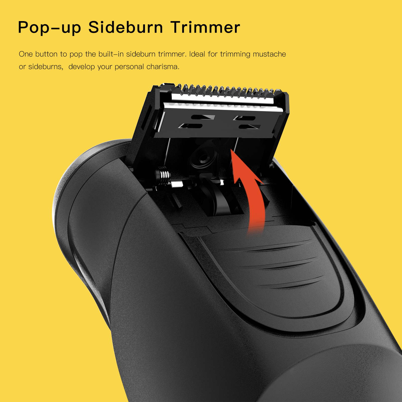 ENCHEN Flexiable 3D Rotary Electric Shaver Warrior Wet&Dry Shave Pop-Up ...