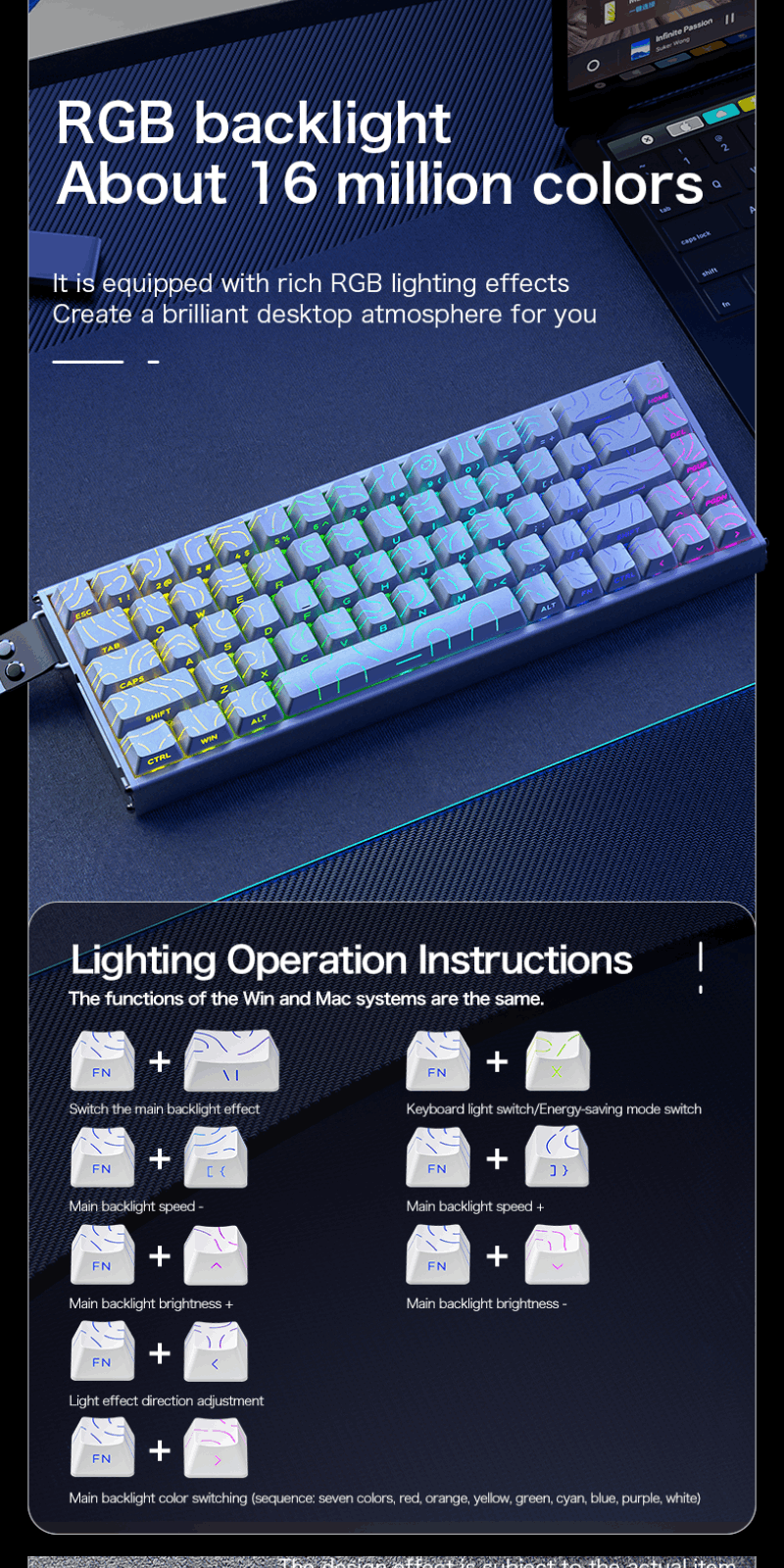 ATTACK SHARK X68MAX CNC Magnetic Switch Mechanical Keyboard Wired 8K ...