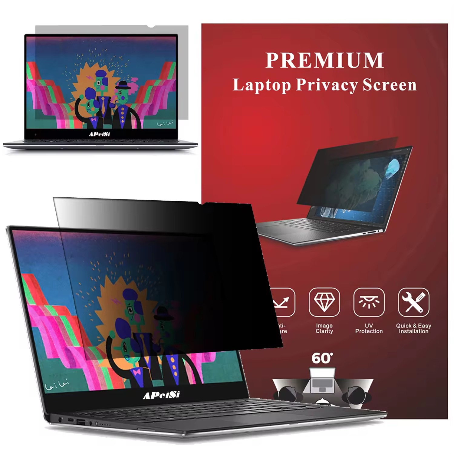 16" 16:10 Privacy Screen for Laptop Lenovo ThinkPad P16v | Shopee ...