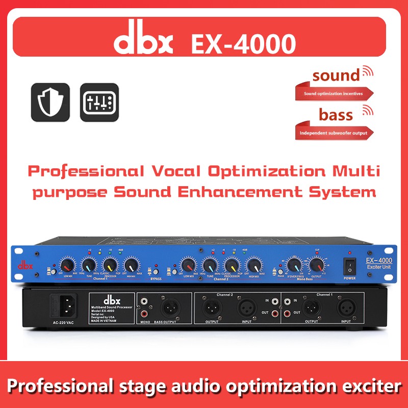 dbx EX-4000 Professional 2 stereo channels 4 mono channels aural ...