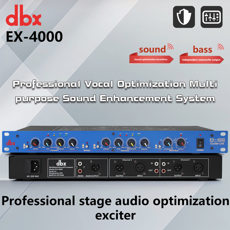 dbx EX-4000 Processor Professional Audio Aural Exciter Type EX-4000 ...