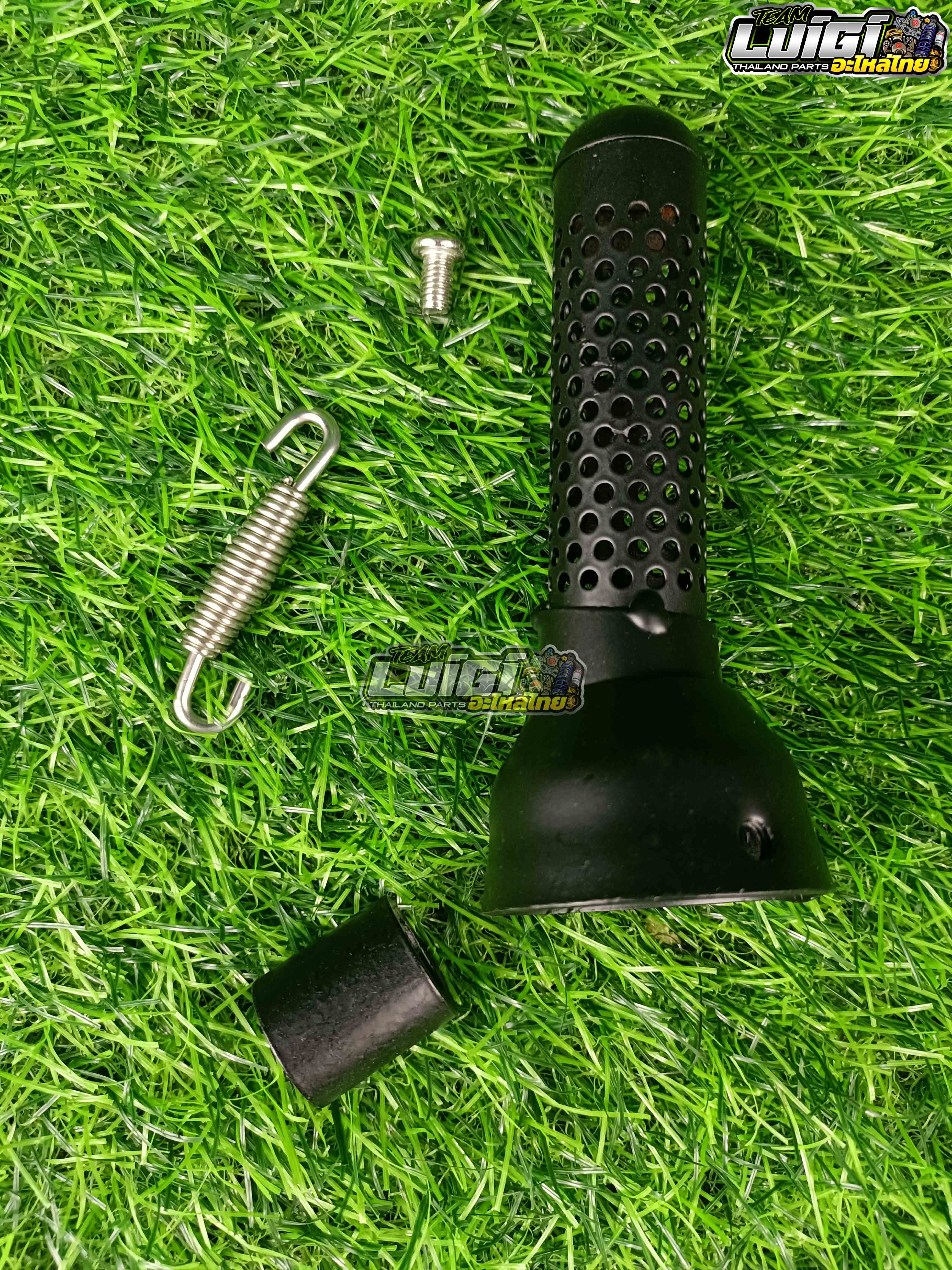 YAMAHA MIO SPORTY HUN PIPE 2 IN 1 TITANIUM TIP POWER PIPE | Shopee ...