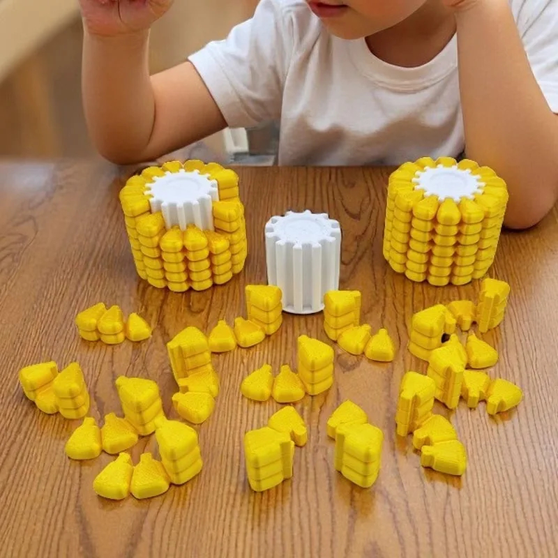 3D printed corn puzzle toys corn model games children's puzzle toys ...