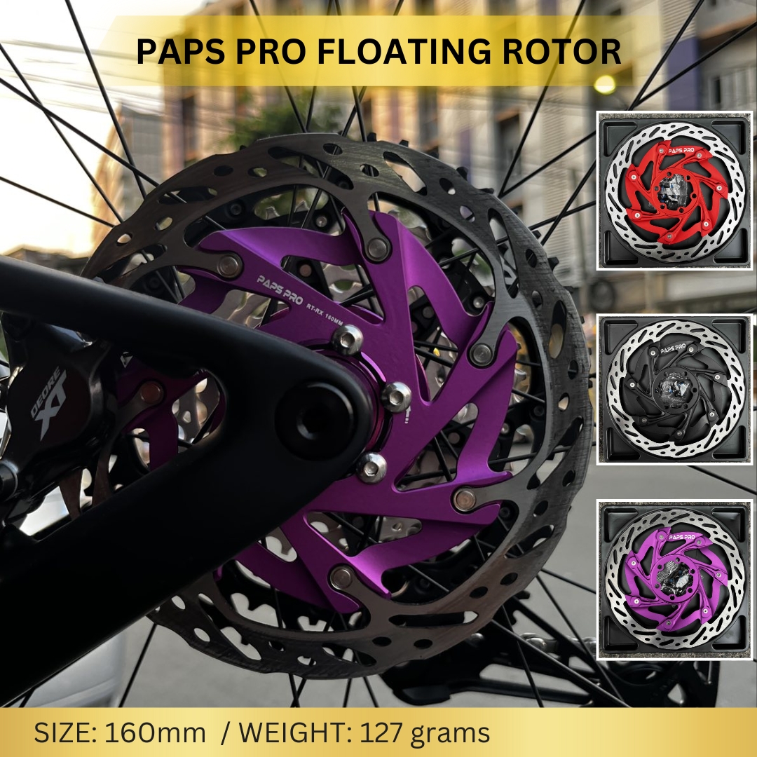 PAPS PRO FLOATING ROTOR 160mm FOR MTB SOLD PER PIECE (ISANG PIRASO ...