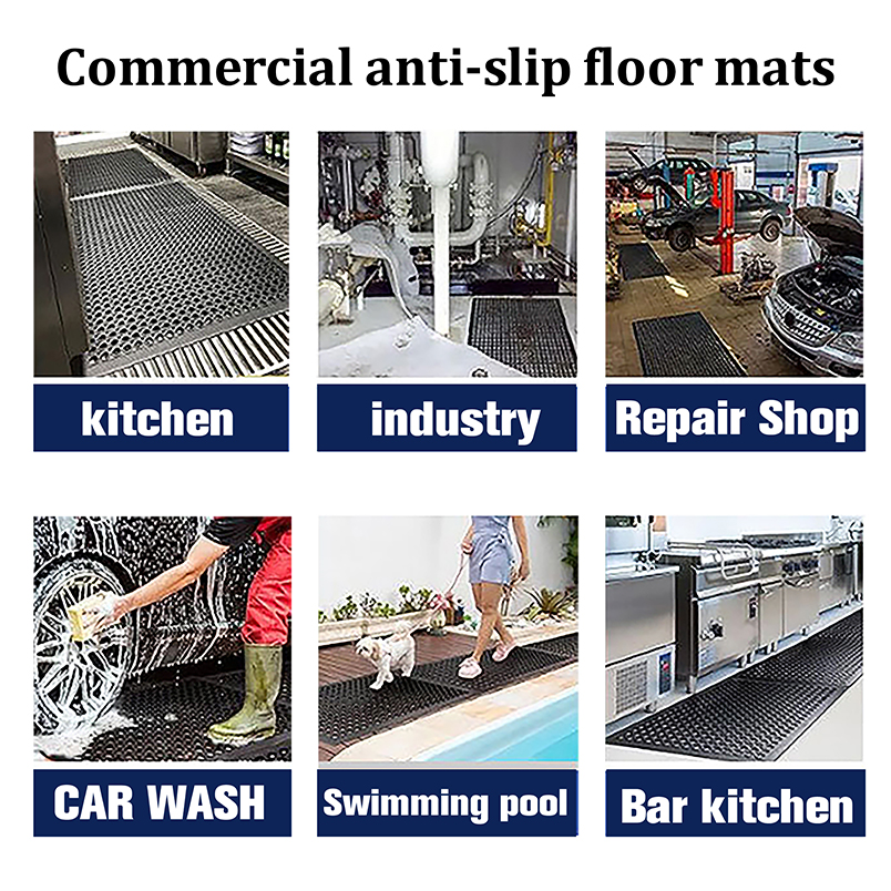 COD Anti Slip Kitchen Rubber Matting Commercial Use For Hotel and ...