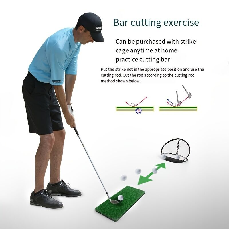 Golf Manila Indoor Golf Mat Practice Hitting Pad with Tee Artificial ...