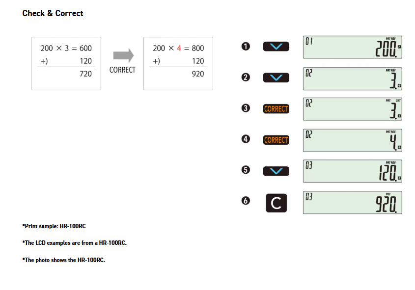CASIO HR-100RC Adding Machine Printing Calculator 12 Digits | Shopee ...